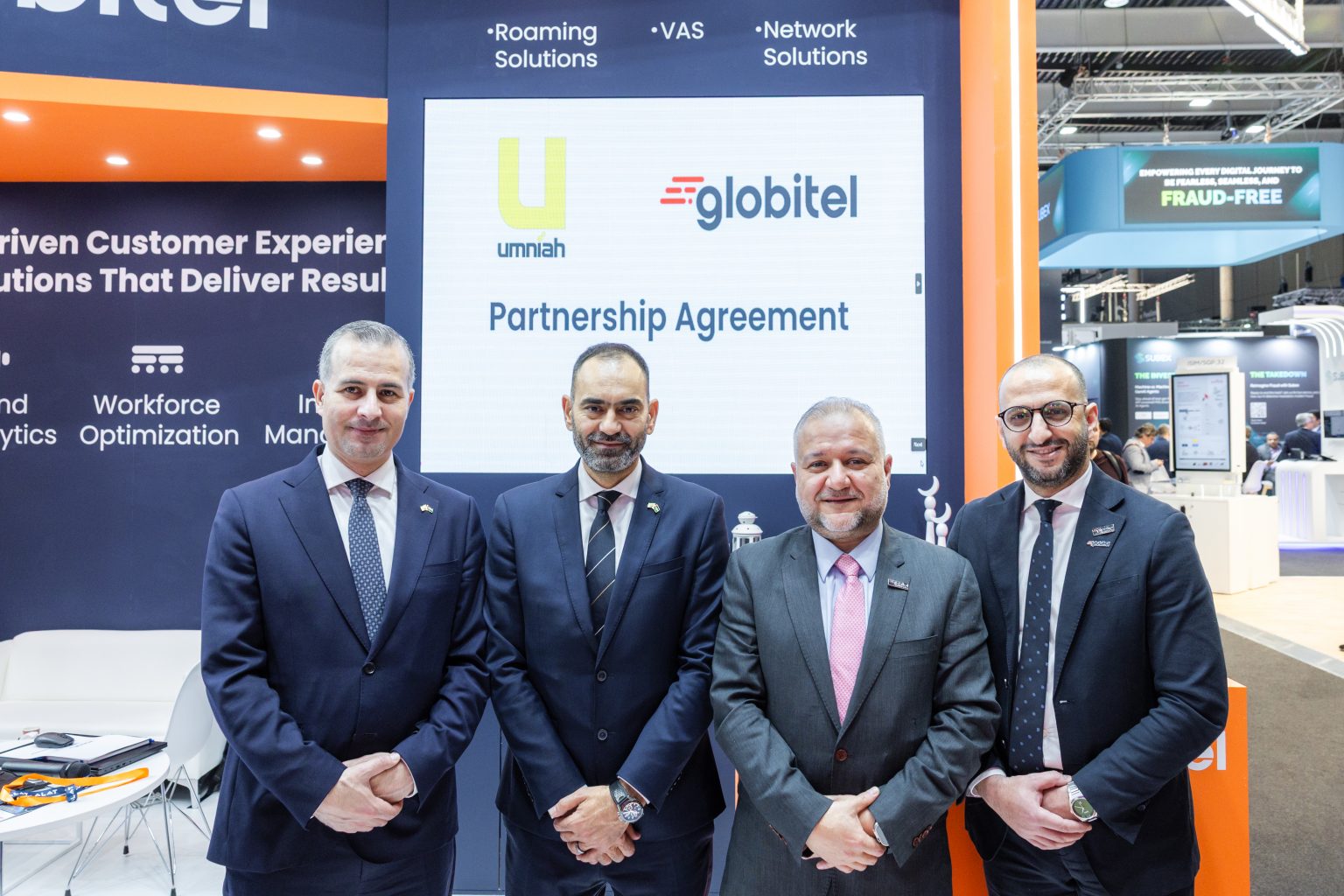 Umniah Unveils AI Call Analysis at Mobile World Congress 2025 | Umniah